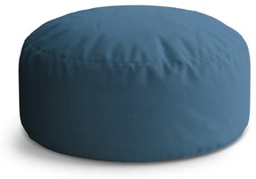 Sablio Taburet Circle Indigově modrá: 40x50 cm