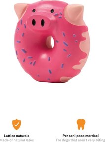 United Pets Latexová hračka pro psy prasátko Donut