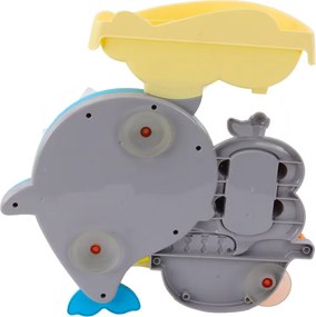 LEAN Toys Koupelová sada – vodní hračka Delfín – modrá