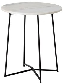 Bloomingville Odkládací stolek Anou s mramorovou deskou P.31 cm