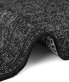 NORTHRUGS, Běhoun Duet Kona 106248 Black/White - na ven i na doma, 80x250, černobílá, chodba / předsíň
