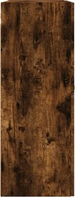 Nástěnné skříňky 2 ks kouřový dub 69,5 x 34 x 90 cm 3195608
