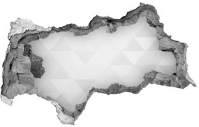 Wallmuralia Díra 3D fototapeta nálepka Abstrakce pozadí 95x73 cm