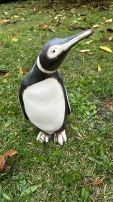 Keramický tučňák natural