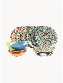 Sada porcelánového nádobí Marrakech, pro 6 osob (18 dílů)