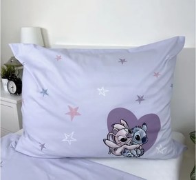 Jerry Fabrics Povlečení Lilo a Stitch Heart 140x200, 70x90 cm