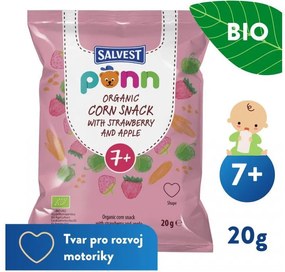 Salvest Ponn SALVEST Ponn BIO Jahodové křupky (20 g)