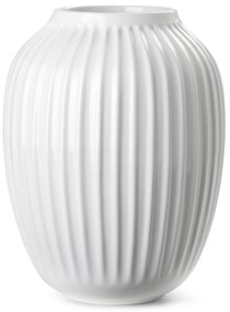 KÄHLER Keramická váza Hammershøi White 25 cm, bílá barva, keramika