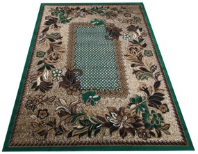 Kusový koberec BCF Alfa 01 zelený Rozměr: 90x310 cm