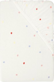 Livarno® Žerzejové napínací prostěradlo, 180–200 x 200 cm (puntíky)