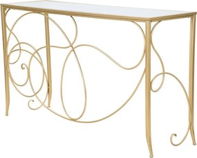 Designová konzole Jeaselle 140 cm zlatá