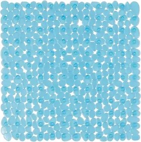 Spirella RIVERSTONE modrá / Protiskluzová podložka do sprchy / PVC / 5