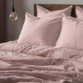 Mušelínové prodloužené povlečení Old rosa Velikost: 140 x 220 + 70 x 90