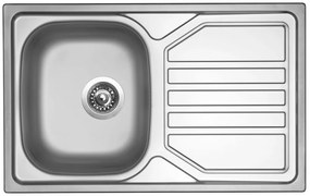 Sinks OKIO 800 V 0,6mm texturovaný RDOKT8005006V