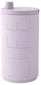 DESIGN LETTERS Termohrnek Lavender 350 ml, fialová barva, kov, plast