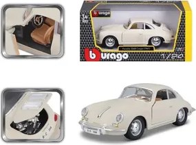 Bburago 1:24 Porsche 356B Coupe (1961) Ivory