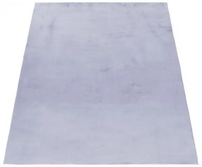 Vopi | Kusový koberec Pouffy 5100 silver - 60 x 110 cm