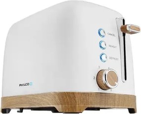PHILCO PHTA 3710W bílá / Topinkovač / 2 sloty / 850W