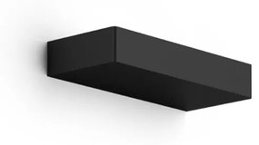 Minimalistické nástěnné svítidlo s ostrými hranami Domino  Minimalistické nástěnné svítidlo s ostrými hranami Domino Barva: Černá, Teplota…