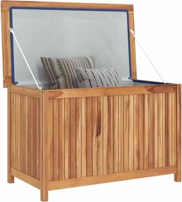 Zahradní úložný box 90 x 50 x 58 cm masivní teakové dřevo 315380