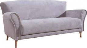 Casarredo - Komfort nábytek Trojmístná pohovka VIVIEN kůže | barva: moření 01 bílá,potah: kůže K-18