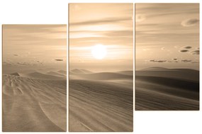 Obraz na plátně - Pouštní západ slunce 1917FD (135x90 cm)