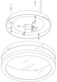 Eglo 94998 - LED koupelnové svítidlo LED PALERMO 1xLED/11W/230V IP44