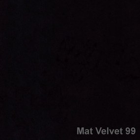 Moderní křeslo ARTUR, černá (Mat Velvet 99)