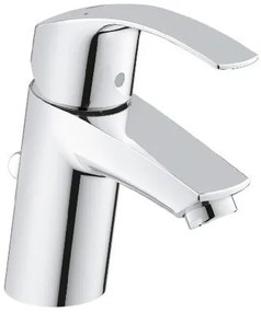 Grohe Eurosmart - Páková umyvadlová baterie S, s výpustí, chrom 33265002