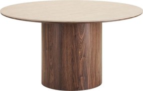 Kulatý jídelní stůl s keramickou deskou ø 140 cm Delphi – House Nordic