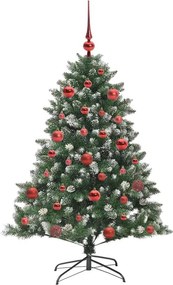 Umělý vánoční stromeček Zelená 150 cm PVC, plast a ocel 3395221