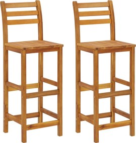 3dílný zahradní barový set masivní akáciové dřevo 3154382