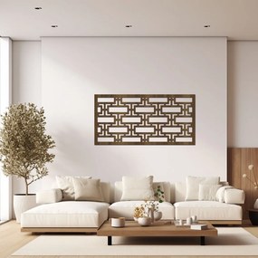 dřevo života Dřevěný dekorační panel LINES Zvolte rozměr (cm): 30x60, Zvolte barvu dekoru: Ořech