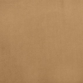 Dětská pohovka hnědá 70 x 45 x 33 cm samet 3196391