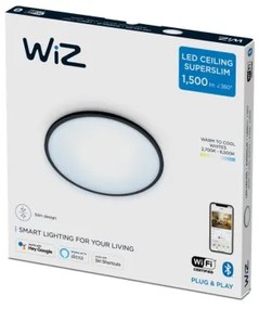 WiZ - LED Stmívatelné stropní svítidlo SUPERSLIM LED/16W/230V 2700-6500K Wi-Fi