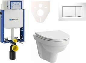 Cenově zvýhodněný závěsný WC set Geberit k zazdění + WC Laufen Laufen Pro Nordic SIKOGE2H5