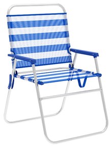 Skládací židle Marbueno, Pruhy 52 x 80 x 56 cm
