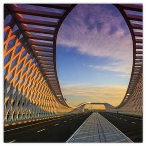Obraz moderní architektury mostu (30x30 cm)