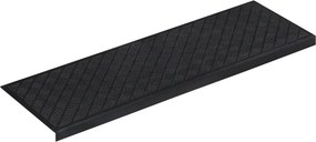 Nášlapy na schody 10 ks 25 x 75 cm guma 155643