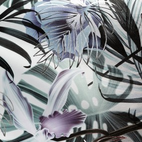 ZATEMŇOVACÍ ZÁVĚS NA KROUŽCÍCH MALIBU 140X250 CM VZOROVANÁ