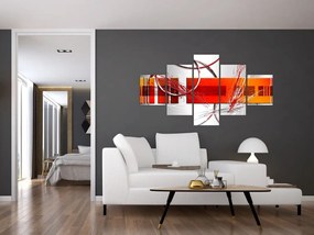 Abstraktní obraz (125x70 cm)