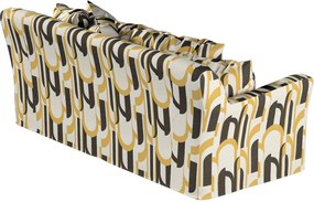 Potah na pohovku IKEA  Tomelilla rozkládací barva vícebarevná látka pletený vzor, vzorované