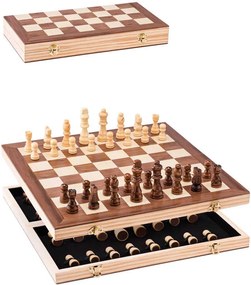 _Ostatní 1_ DŘEVO Hra Královské šachy Popular v dřevěném boxu *SPOLEČENSKÉ HRY* 92210