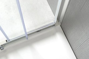 Gelco Gelco, AKCE čtvrtkruhová sprchová zástěna 900x900x1900mm, čiré sklo, AG4290