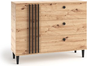 ADRK Furniture Komoda LIVIA 03 ADRK-CHES-LIV-03-ART