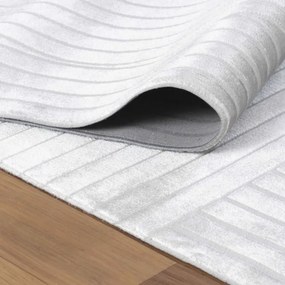 Vopi | Kusový koberec Style 8902 silver - 80 x 150 cm