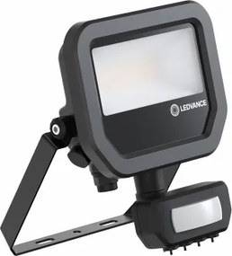 LED reflektor s pohybovým čidlem LEDVANCE FLOODLIGHT černý SENSOR 8W/6W 1100/780lm 3000K teplá bílá IP65