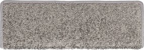 Schodové rohože 30 ks 65 x 21 x 4 cm šedé s obdélníkovým okrajem 3365825