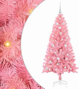 Vánoční stromeček Růžová 150 cm PVC 3396419
