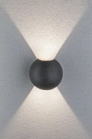 P 94499 VÝPRODEJ VZORKU - Venkovní venkovní nástěnné svítidlo Concrea IP65 2x5,5W 3.000K - PAULMANN